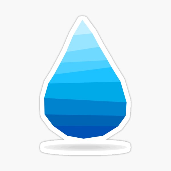 "Water drop" Sticker for Sale by Aleksander1 | Redbubble