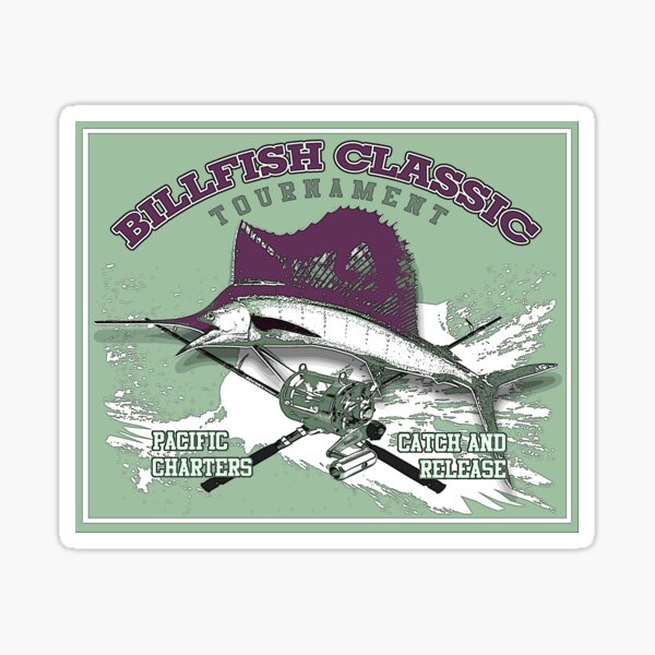 Billfish Stickers | Redbubble