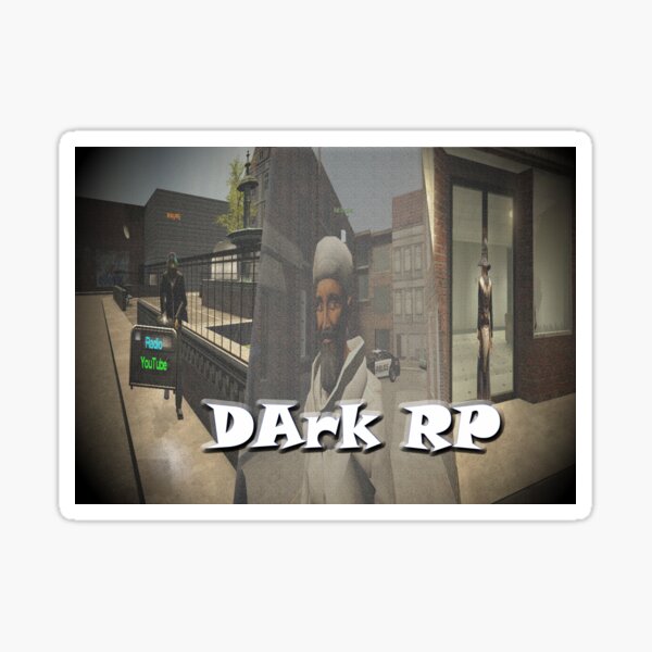 "GMOD DarkRP Poster" Sticker for Sale by Hazza109 | Redbubble