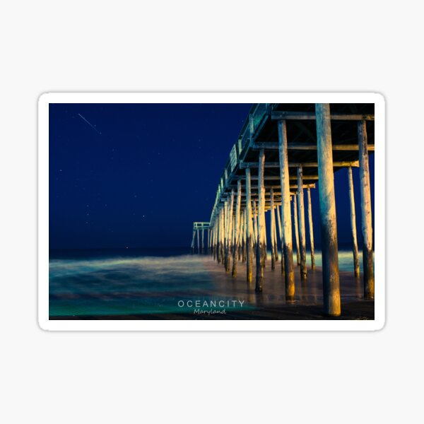 "Ocean City Maryland." Sticker for Sale by ishore1 | Redbubble