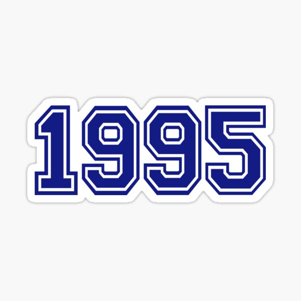 1995 Stickers | Redbubble