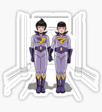 Wonder Twins Stickers | Redbubble