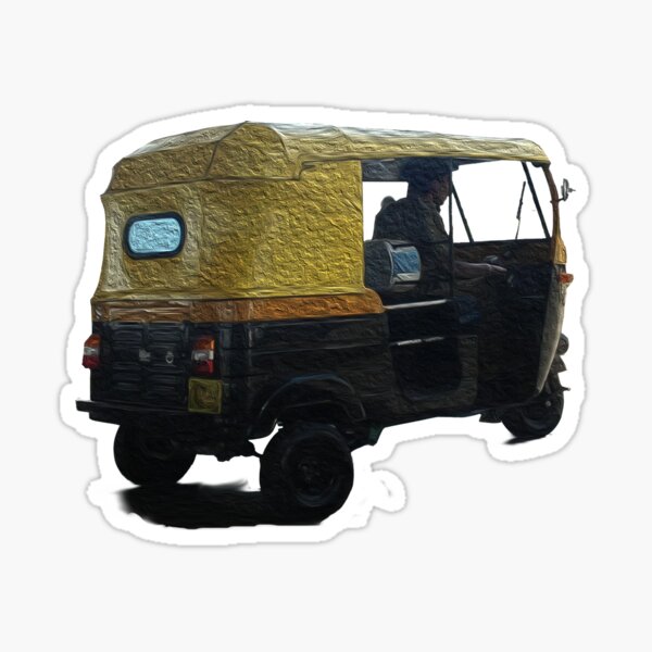 "Tuk Tuk" Sticker by Timothyeswain | Redbubble