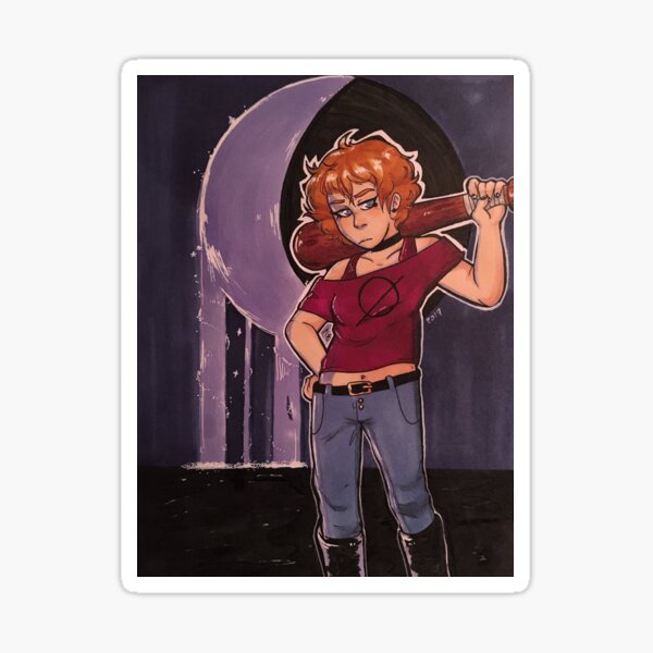 "Aris (Lilith)" Sticker for Sale by The-Maxeroni | Redbubble