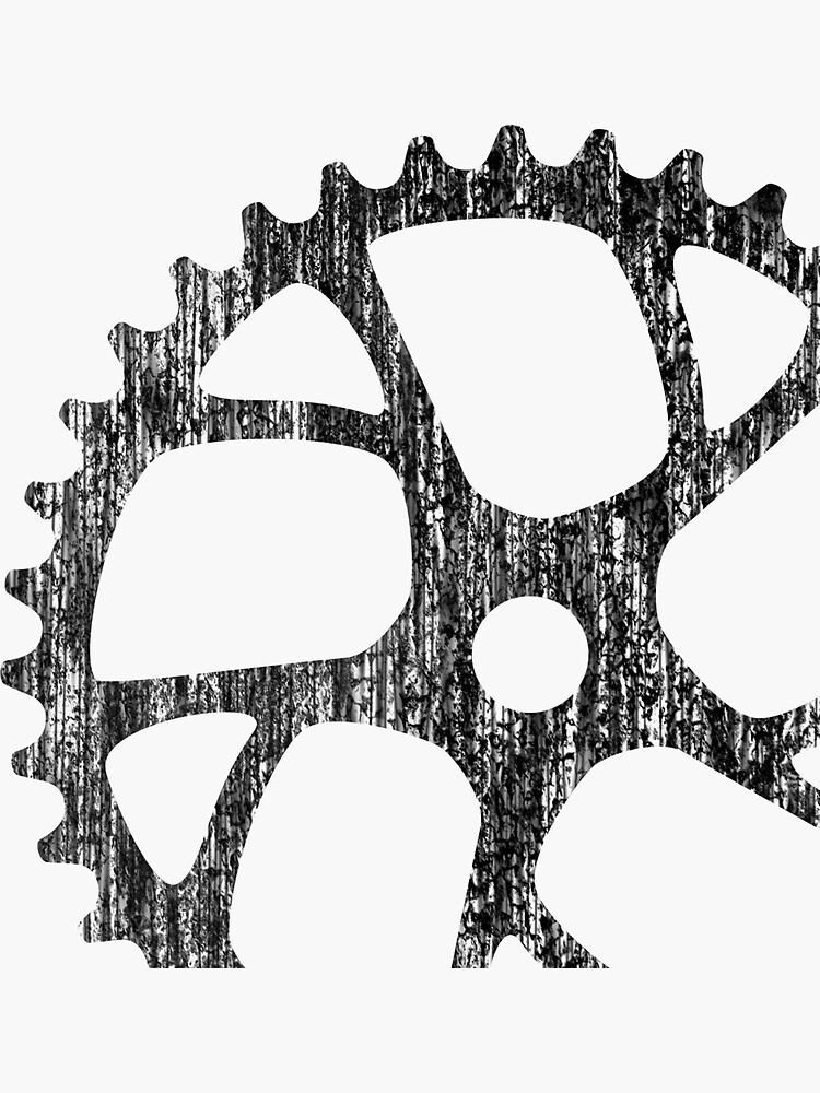 "Bike Cog" Sticker for Sale by TheDro | Redbubble