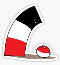 Polandball Stickers | Redbubble