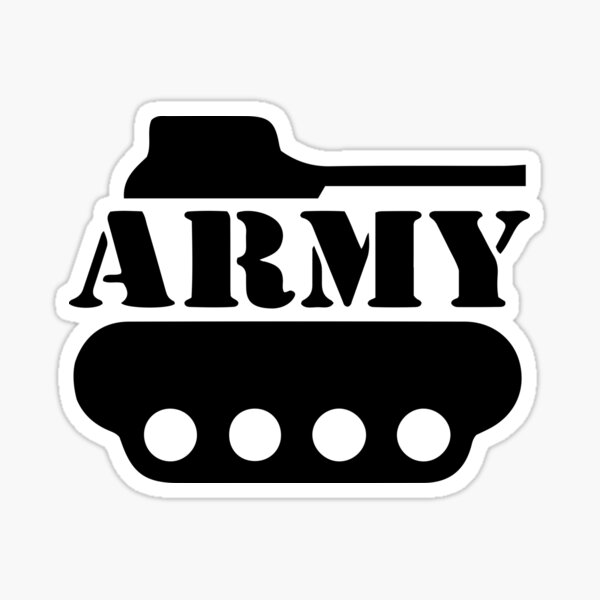 "Army Tank" Sticker for Sale by KoolMoDee | Redbubble