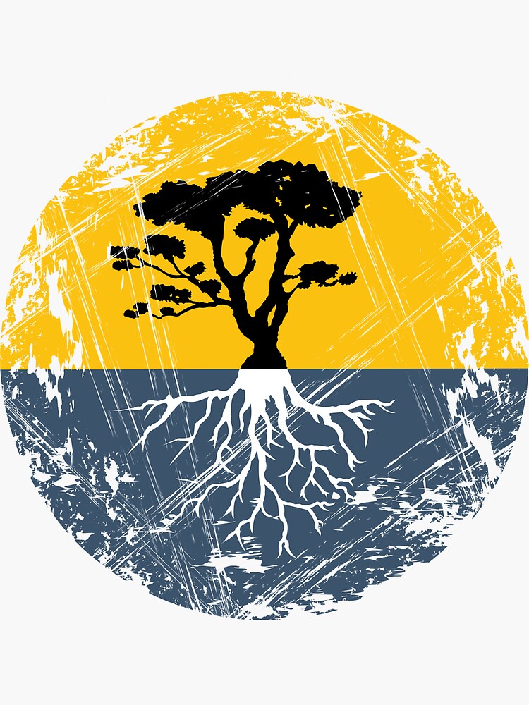 "Tree of Life - Rustic" Sticker by TheMindBlossom | Redbubble