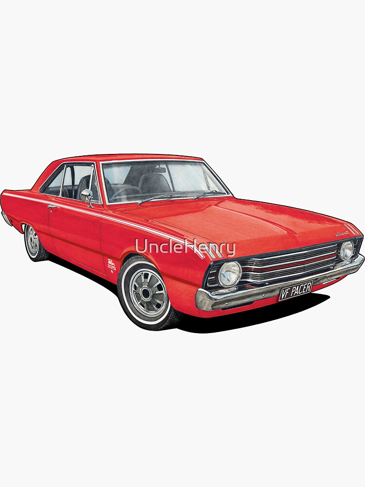 "Valiant VG Pacer Coupe Design" Sticker for Sale by UncleHenry | Redbubble