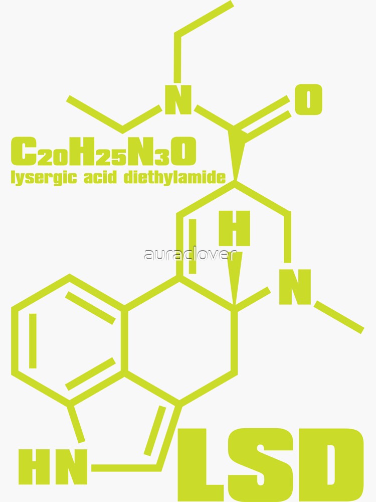 "LSD" Sticker for Sale by auraclover | Redbubble
