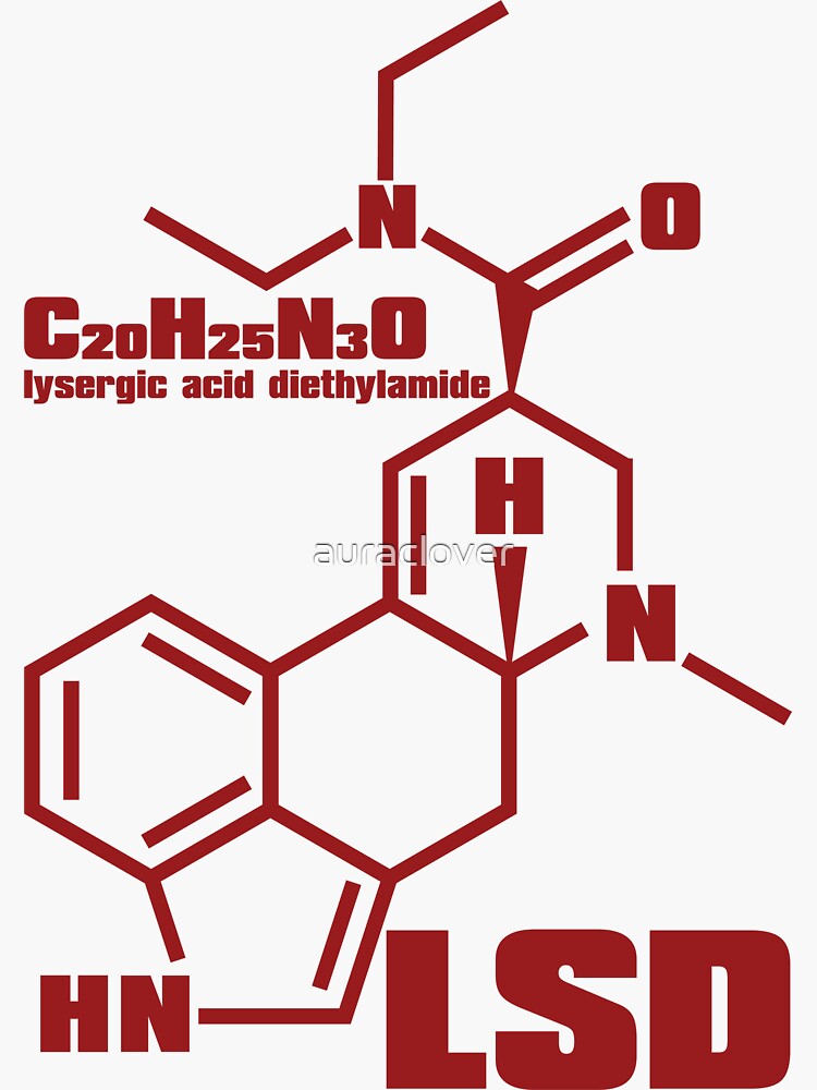 "LSD" Sticker by auraclover | Redbubble