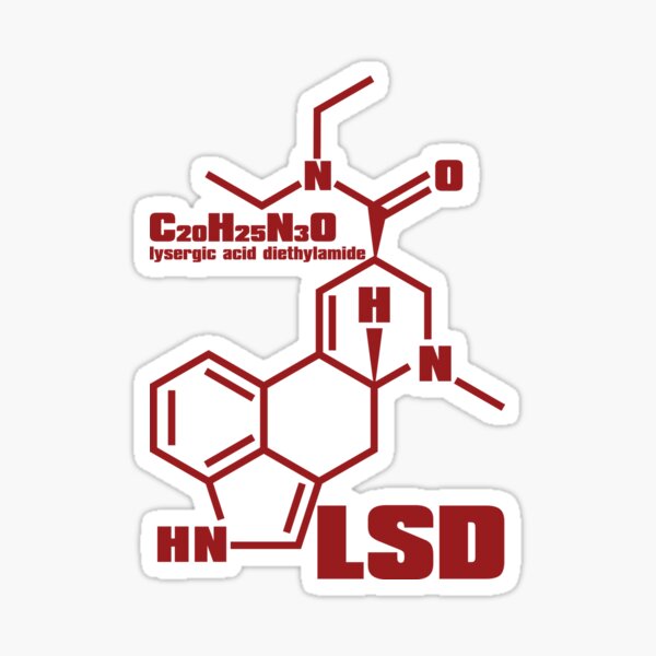 "LSD" Sticker by auraclover | Redbubble