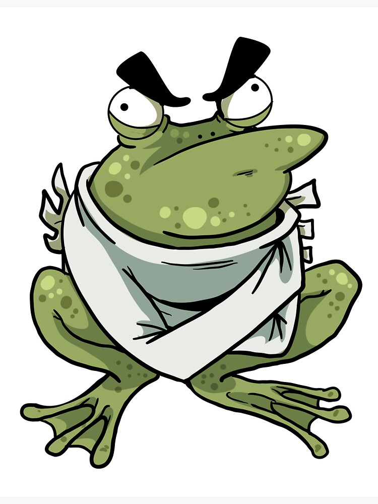 "Mad Frog" Sticker by sweetq | Redbubble