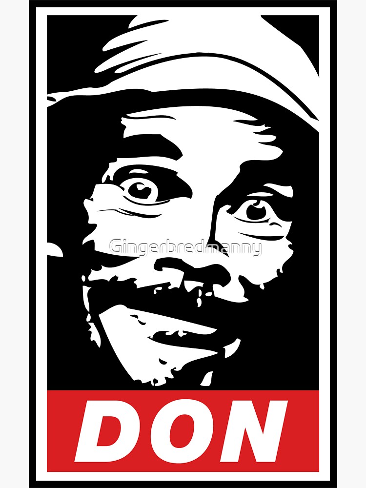 "Don Ramon" Sticker for Sale by Gingerbredmanny | Redbubble
