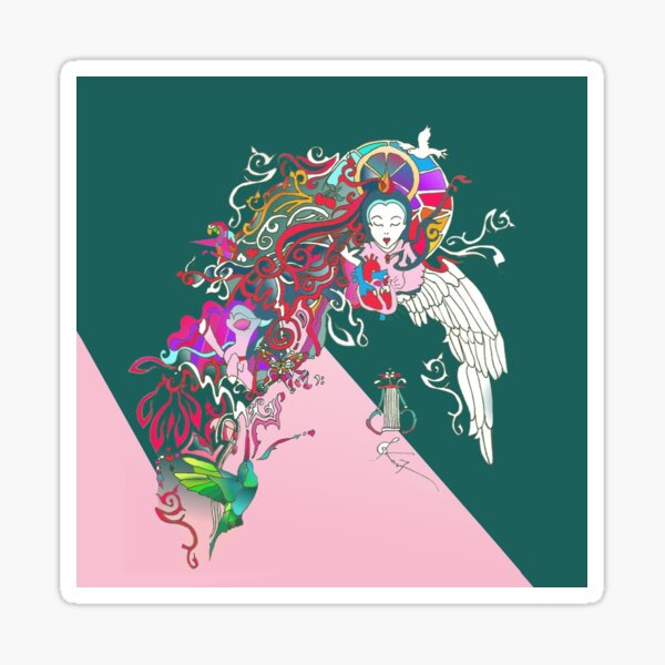 "MERCIFUL" Sticker by KEIT | Redbubble