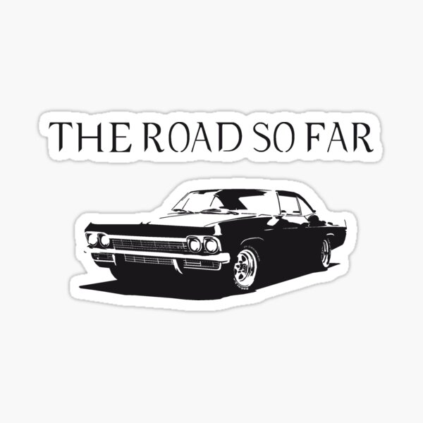 "The road so far" Sticker for Sale by KiDesign | Redbubble