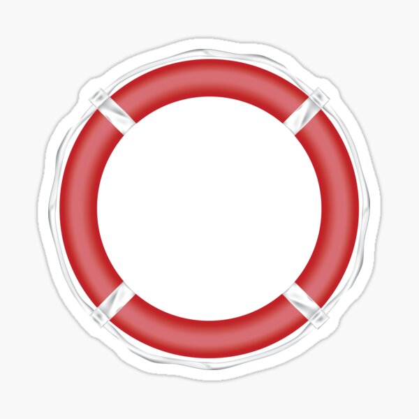 Life Buoy Stickers | Redbubble