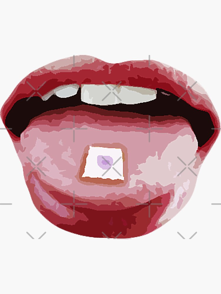 "LSD" Sticker for Sale by hunnydoll | Redbubble