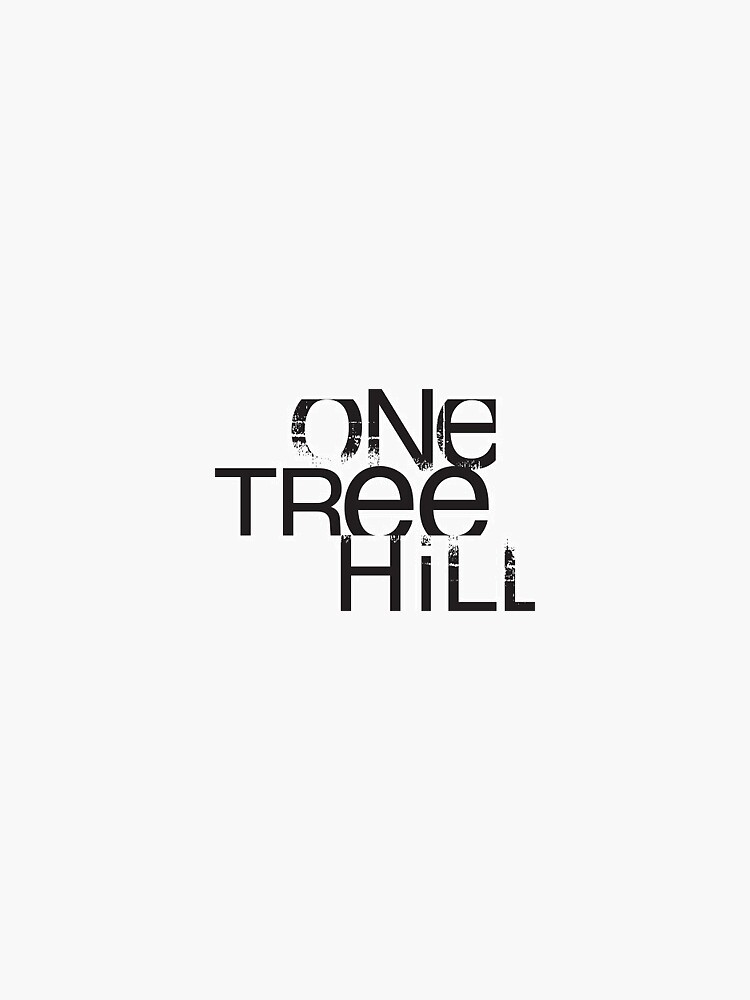 "One Tree Hill" Sticker for Sale by briannawb | Redbubble