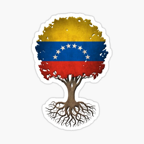 "Tree of Life with Venezuelan Flag" Sticker for Sale by JeffBartels ...