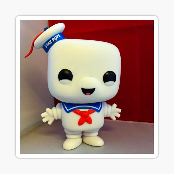 "Marshmallow Man" Sticker by FendekNaughton | Redbubble