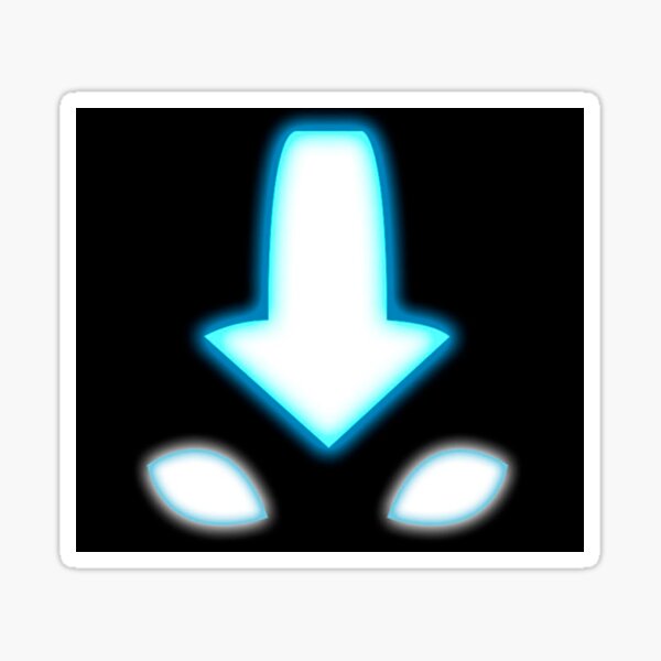 "Avatar Aang arrow" Sticker by Sci-mpli | Redbubble