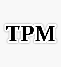 Tpm Stickers | Redbubble