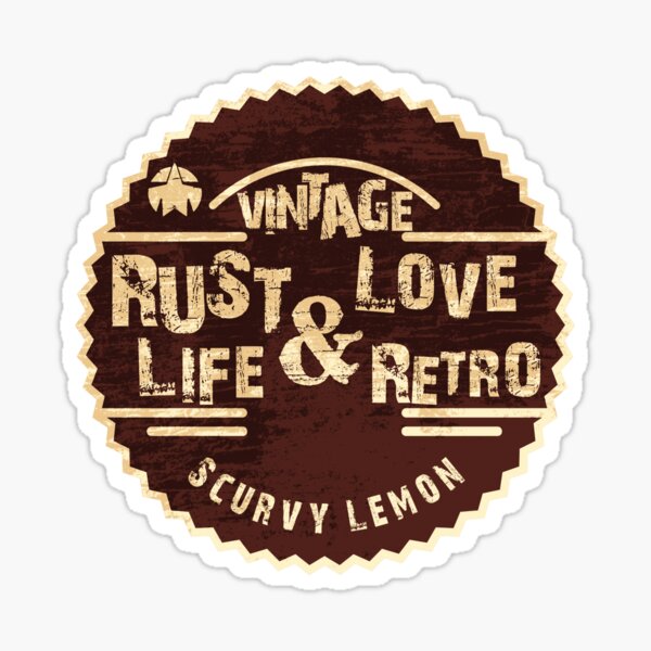 "Burnt Stamp" Sticker by EltMcM | Redbubble