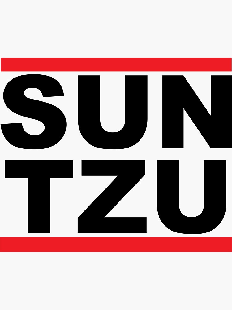 "Sun Tzu" Sticker for Sale by martialway | Redbubble