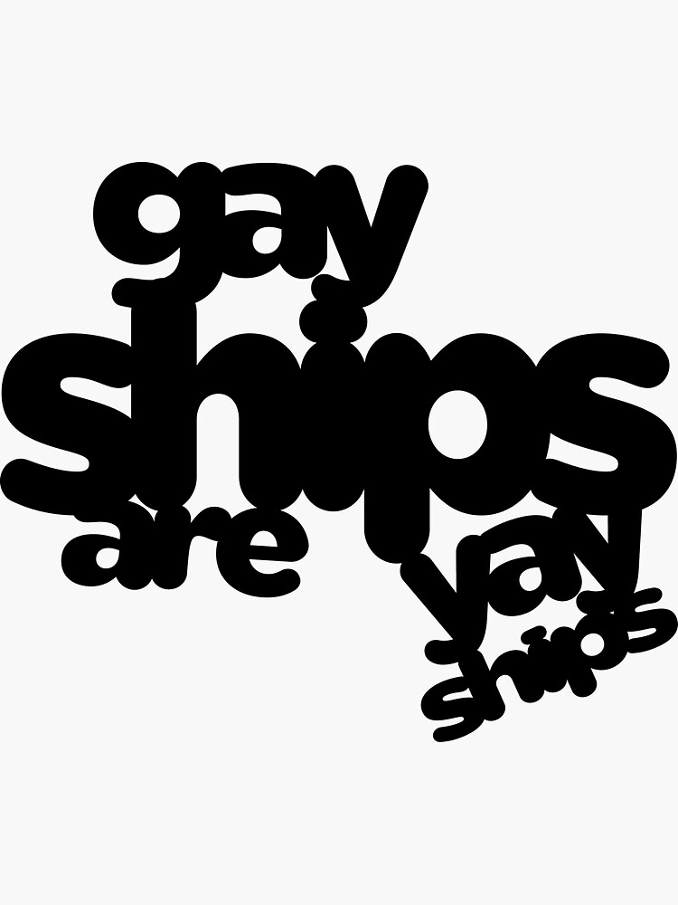 "Gay Ships Are Yay Ships" Sticker for Sale by Clara Hollins | Redbubble