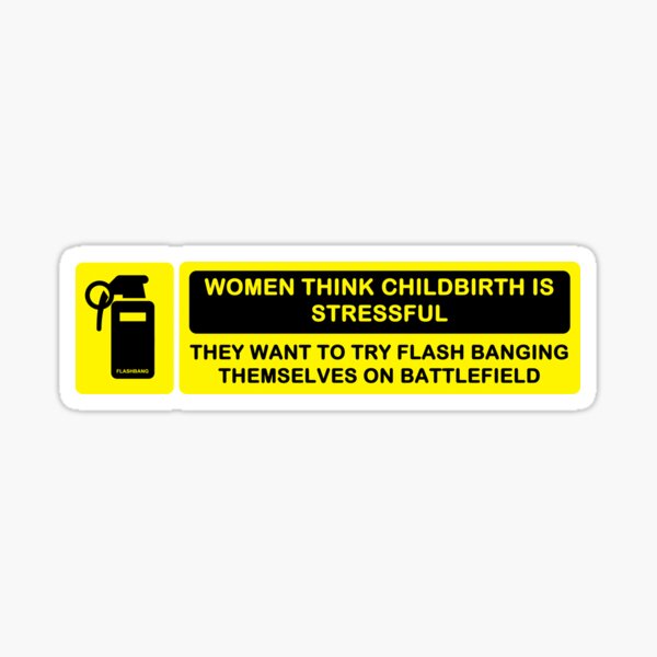 "Battlefield flashbang" Sticker for Sale by Teevolution | Redbubble