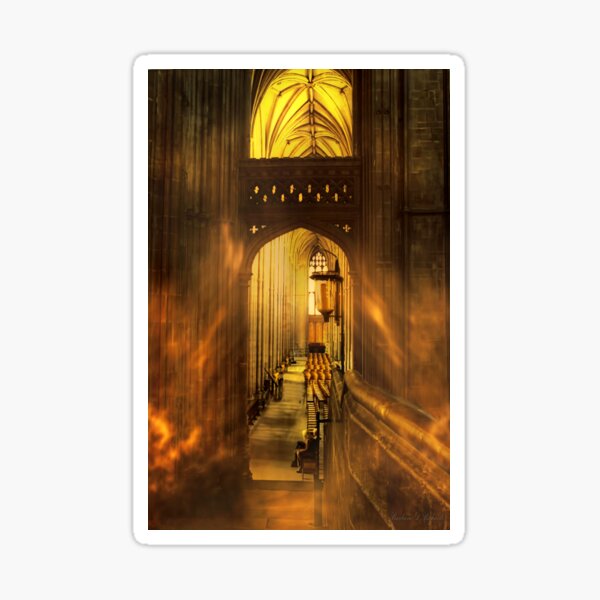 "Sanctuary" Sticker by barbd | Redbubble