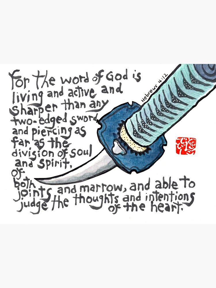 "Living Sword" Sticker by dosankodebbie | Redbubble