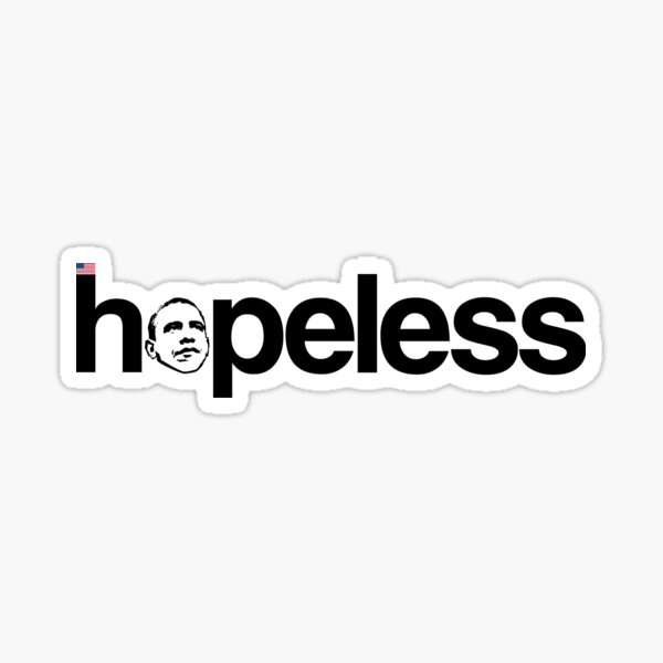 "Hopeless" Sticker for Sale by animo | Redbubble