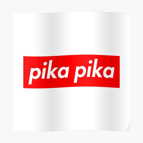 Pika Posters | Redbubble