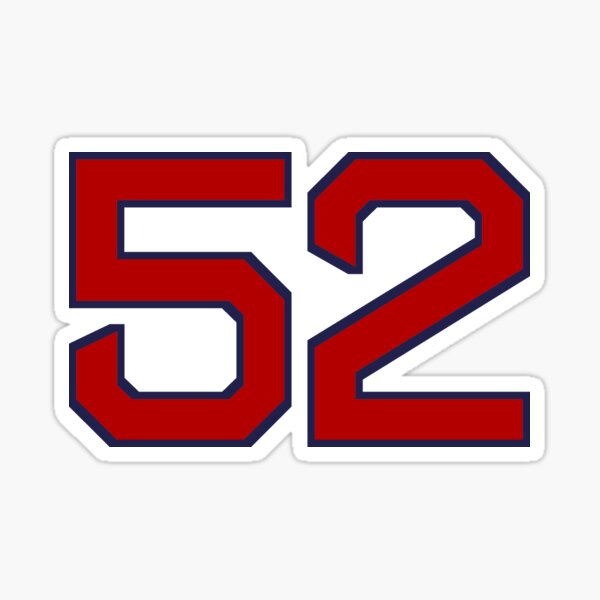 "#52" Sticker for Sale by mellbee | Redbubble