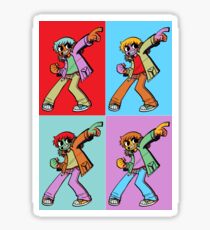 Scott Pilgrim Stickers | Redbubble