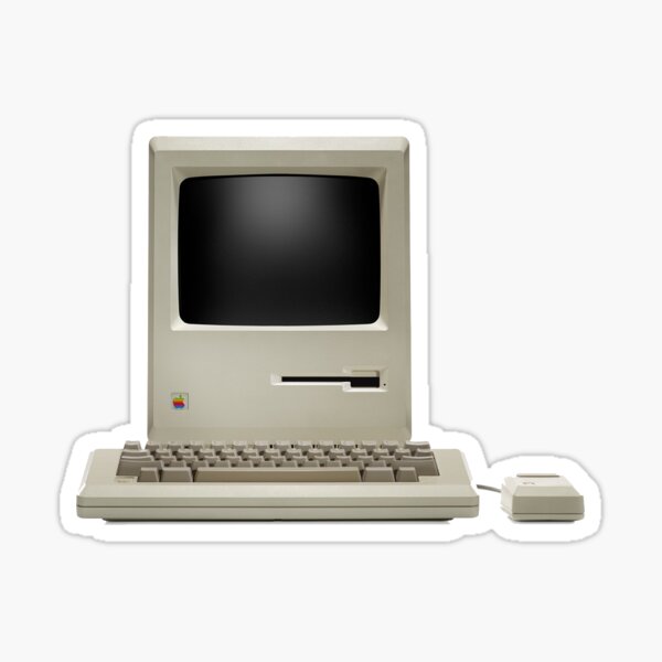 "Apple Macintosh" Sticker for Sale by scuderiaacero | Redbubble