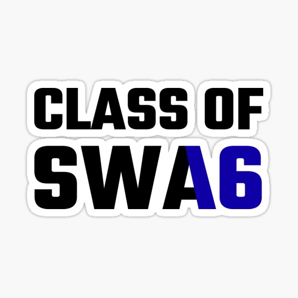 "Class Of Swag 2016" Sticker for Sale by evahhamilton | Redbubble