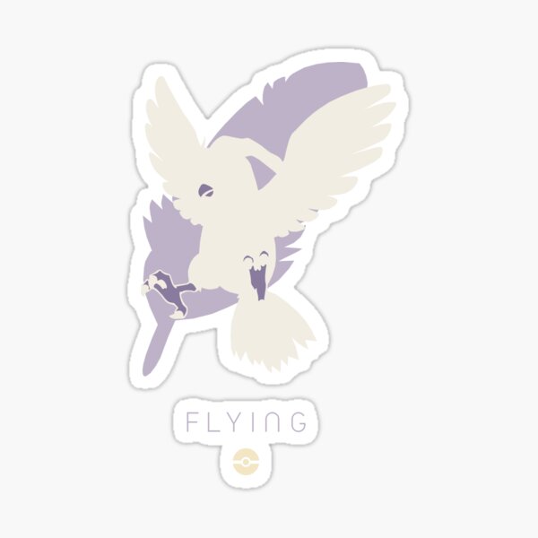 "Pokemon Type - Flying" Sticker by spyrome876 | Redbubble