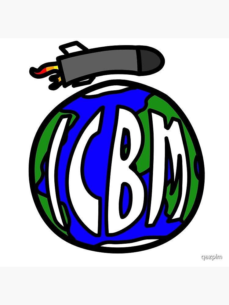 "ICBM" Poster by qazplm | Redbubble