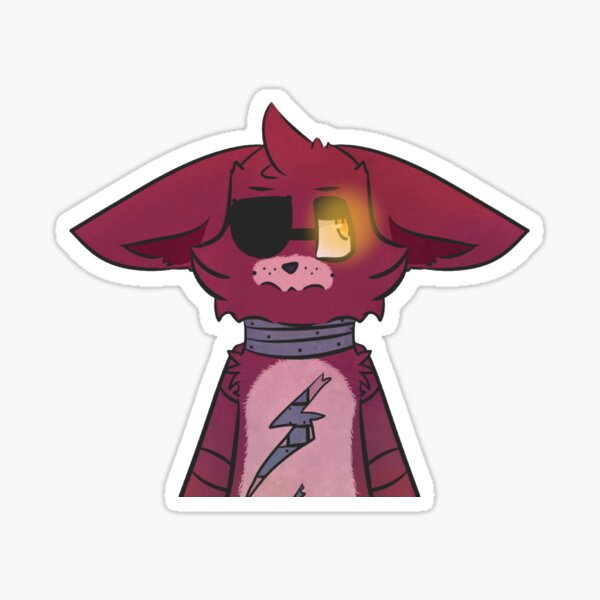 Foxy The Pirate Fox Stickers | Redbubble