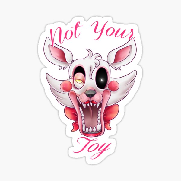 "FIVE NIGHTS AT FREDDY'S- The Mangle 2.0 +text" Sticker for Sale by ...