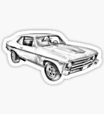 Chevy Nova Stickers | Redbubble