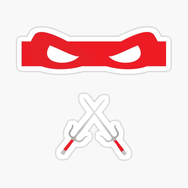 "Red Ninja Turtles Raphael" Sticker for Sale by thejoyker1986 | Redbubble