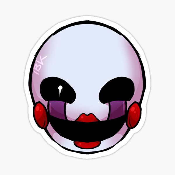 "Puppet Sticker" Sticker for Sale by InkyBlackKnight | Redbubble