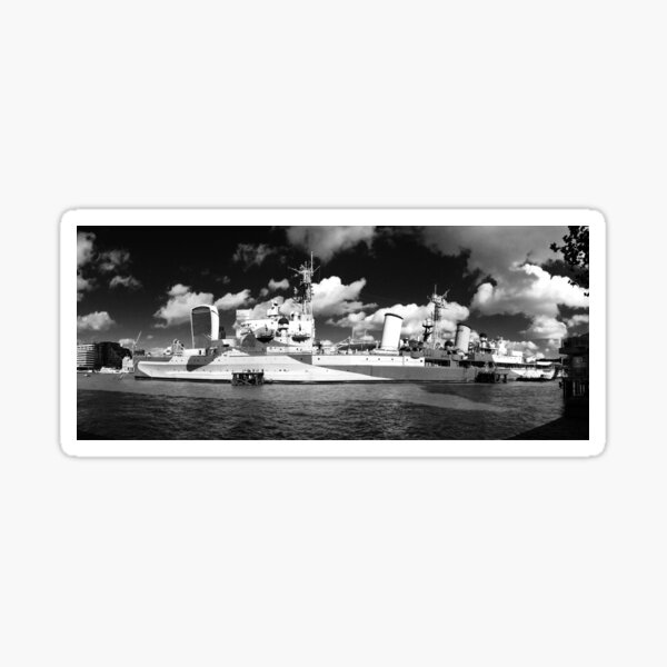 "HMS Belfast" Sticker for Sale by JohnGaffen | Redbubble