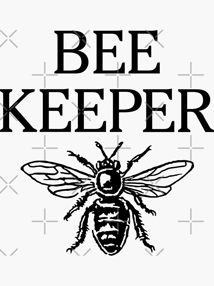 "Beekeeper" Sticker for Sale by theshirtshops | Redbubble
