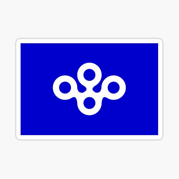 "osaka flag" Sticker for Sale by tony4urban | Redbubble