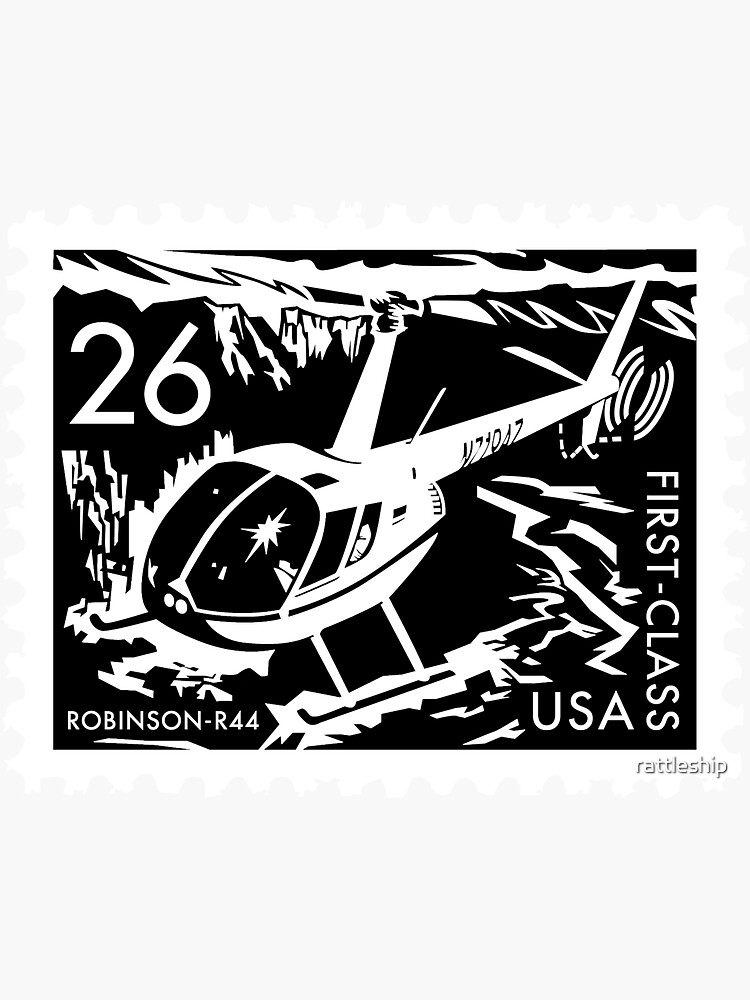 "R22 Stamp" Sticker by rattleship | Redbubble